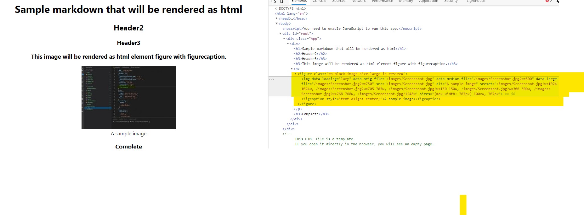 react-markdown with custom renderers